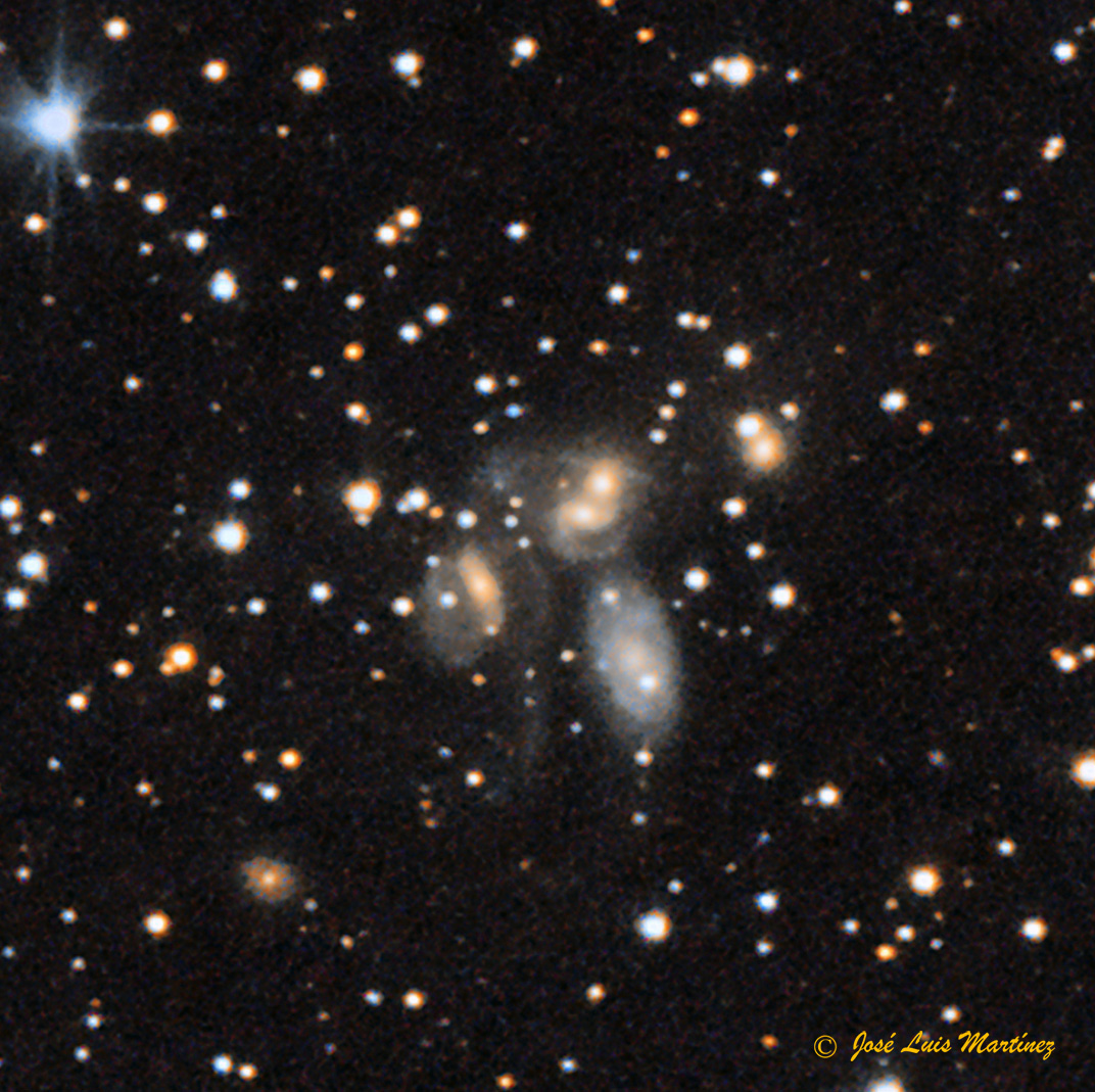 Grupo NGC 7331 y Quinteto de Stephan, dos grupos de galaxias en Pegaso ...