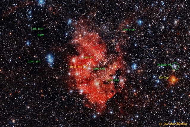 Sh2-132, la nebulosa del León | Astronomía para todos